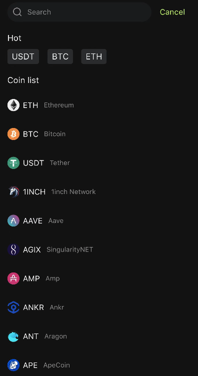 How to Deposit Your Assets into Bitunix Account (App) – Bitunix Help Center