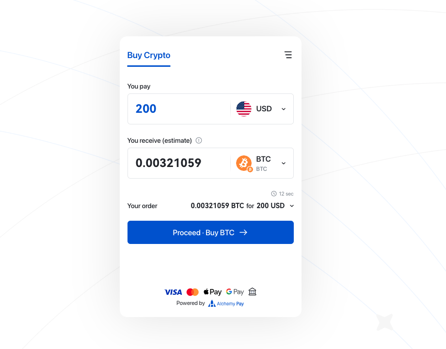 How to Purchase Crypto With Fiats Via Alchemy Pay – Bitunix Help Center