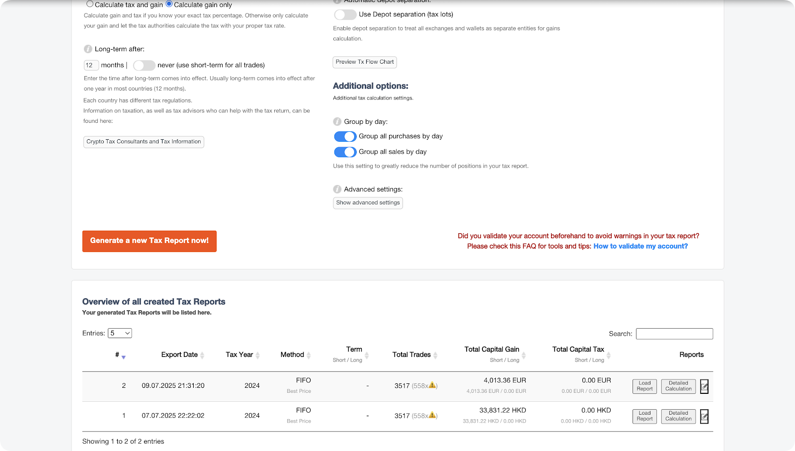 Bitunix Tax Guide: How to Connect CoinTracking to Automatically Import Transaction Records ...
