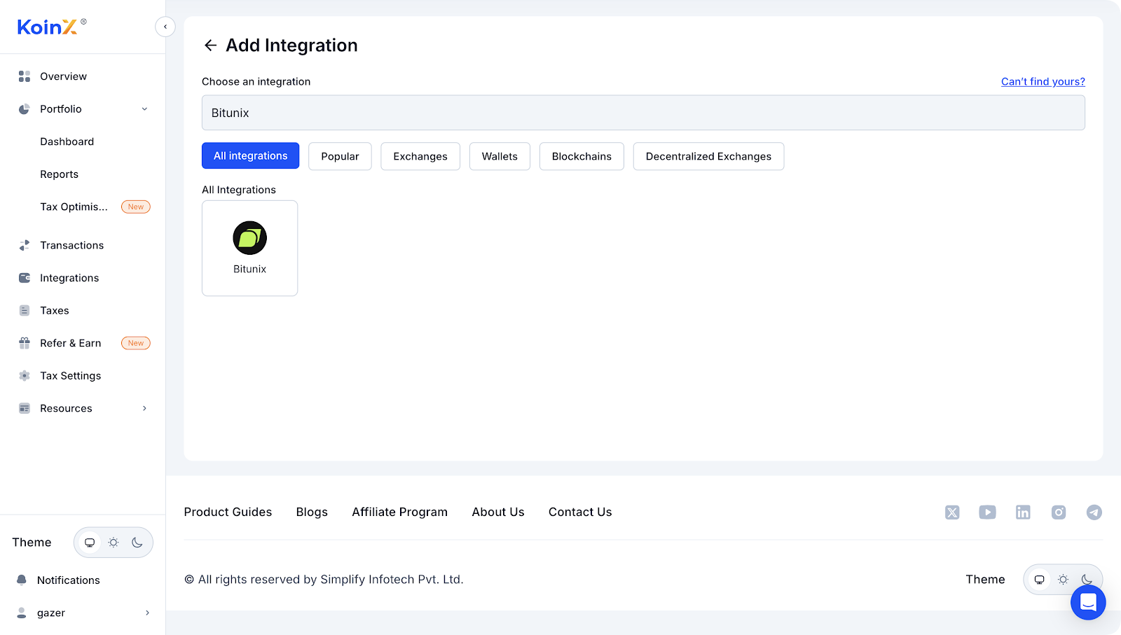 Bitunix Tax Guide: How to Connect KoinX to Automatically Import Transaction Records – Bitunix ...